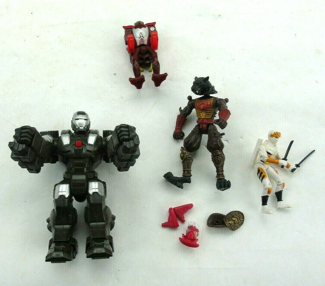 JOUET JEU ROBOT Monstres Ninja 4 Figurines 3/8 Ans Toy Game EUR 10,00 ...