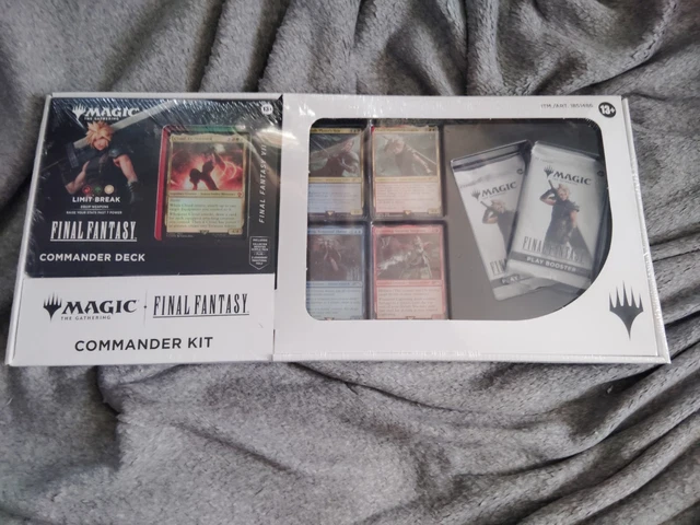 MTG FINAL FANTASY Costco Commander Deck bundle (Limit Break) FREE ...