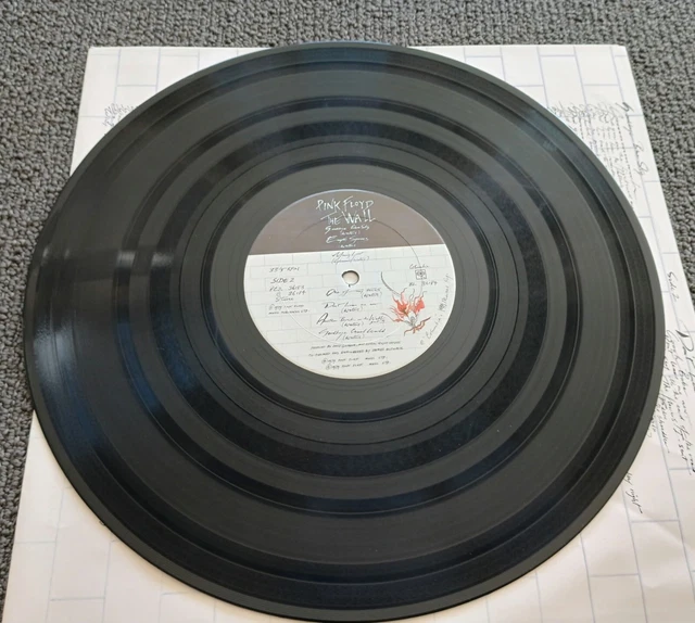 DISQUE DOUBLE ALBUM Pink Floyd "The Wall" Vintage I979/Pc2 36183/84 ...