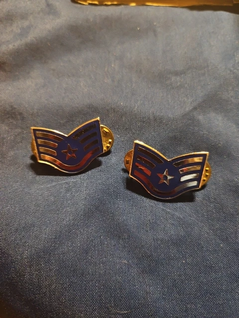 Usaf Lapel Pin USAF E-5 Staff Sergeant Rank Pin Sergeant Pins