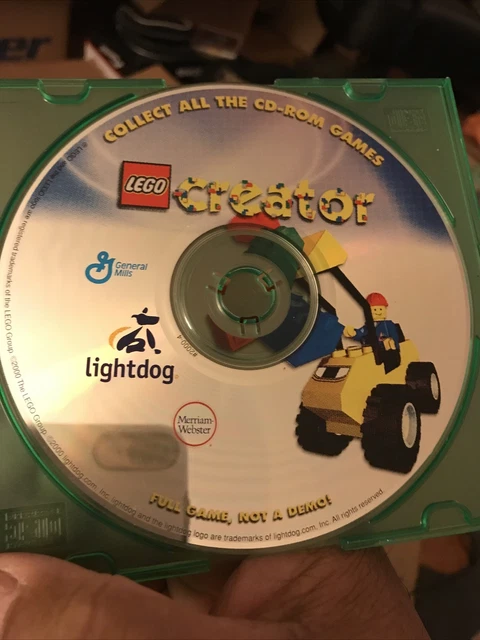 LEGO CREATOR GENERAL Mills PC Game.DISC ONLY £2.83 - PicClick UK
