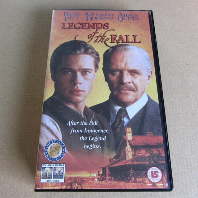 LEGENDS OF THE FALL ~ VHS video cassette tape ~ Brad Pitt, Anthony ...