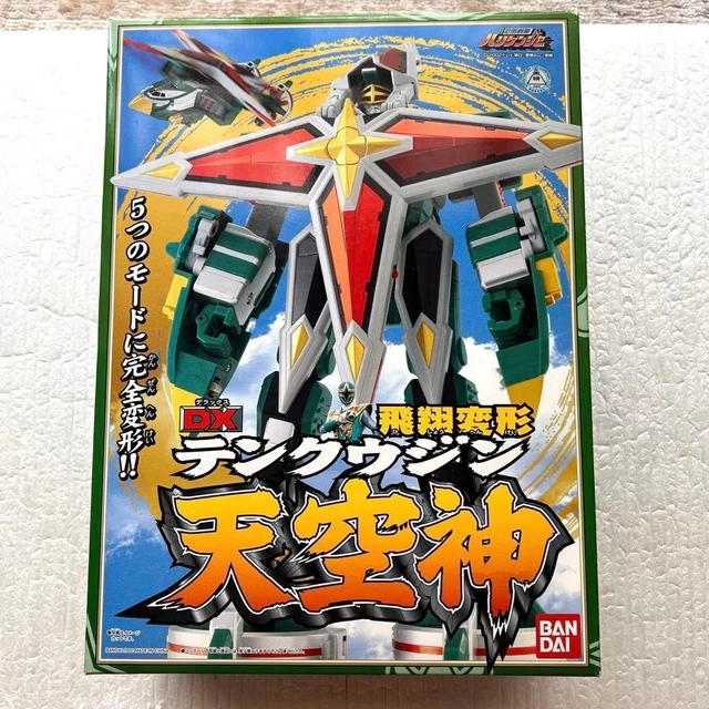 NINJA STORM HURRICANGER DX Tenkuujin Samurai Star Megazord Power ...