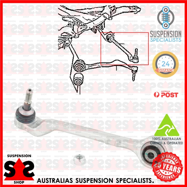 LOWER LEFT CONTROL/TRAILING Arm, Wheel Suspension Suit BMW 3 (F30, F80) 340 i 3 EUR 77,20 ...