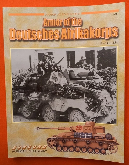 CONCORD ARMOR AT War 7021, ARMOR OF THE DEUTSCHES AFRIKAKORPS EUR 27,00 ...