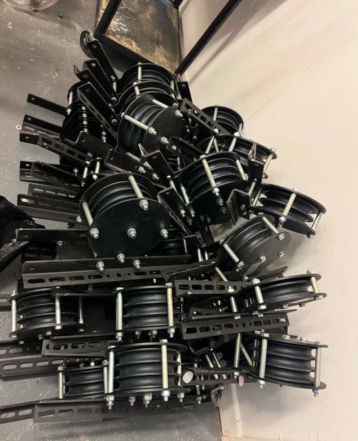 DOUGHTY HEAVY DUTY Single Sheave Pulley 150mm 18mm Rope With Multibeam ...