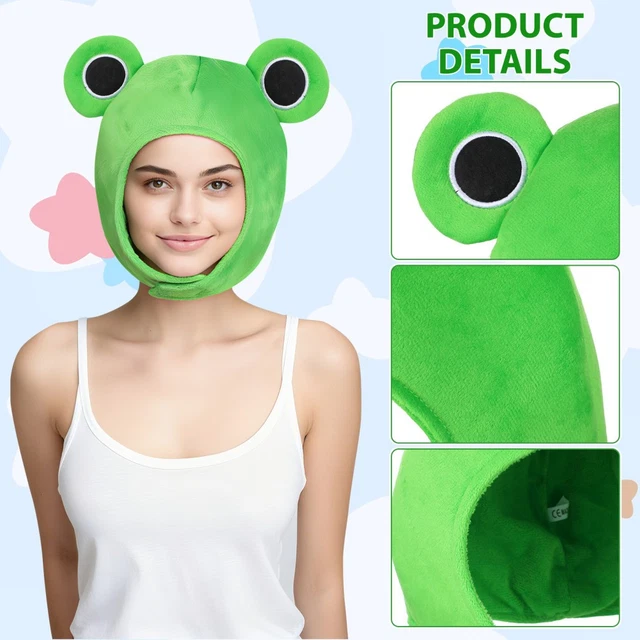 HAT DRESS UP Cosplay Costume Cosplay HAT Bucket Hats Froggy Hat $29.25 ...