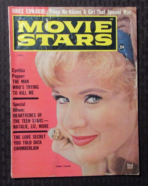 1962 APRILE 1962 MOVIE STARS Magazine In perfette condizioni 4.0 ...