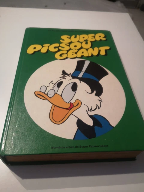 RECUEIL SUPER PICSOU géant n°4 - Collection Bibliothèque SPG 1987 Album ...