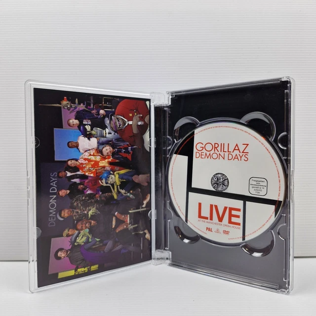 GORILLAZ DEMON DAYS Live At Manchester Opera House DVD Region 0 4 Music ...