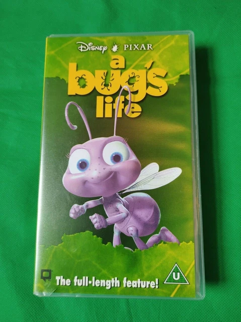 A BUG'S LIFE - Disney / Pixar - PAL VHS Video Tape £1.20 - PicClick UK