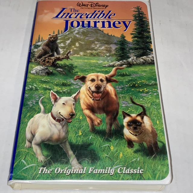 THE INCREDIBLE JOURNEY VHS Walt Disney Classic Children Family Film £4. ...