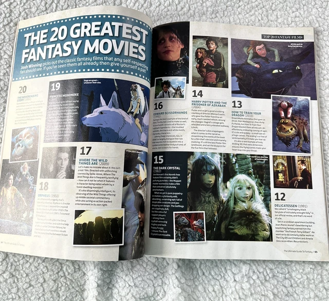 THE ULTIMATE GUIDE to Fantasy. Magazine. Game of Thrones, Hobbit, Harry ...