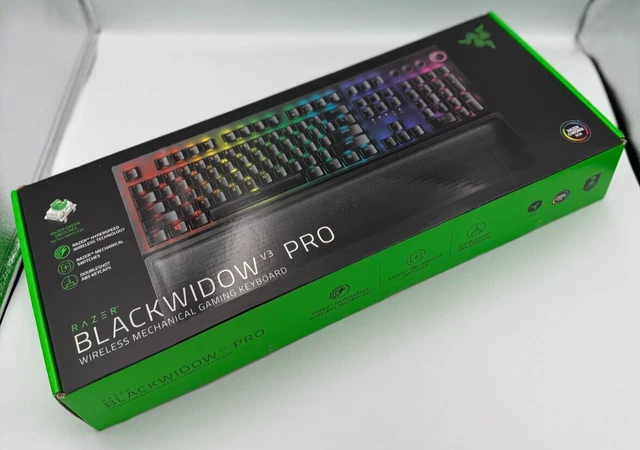 RAZER BLACKWIDOW V3 Pro Wireless Mechanical Gaming Keyboard - UK Layout ...