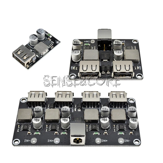 1/2/4 CHANNEL DC Step-Down Buck Converter Module 12V24V QC3.0/2.0 Fast ...