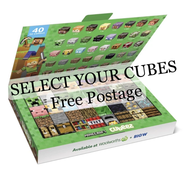 MINECRAFT CUBEEZ #16 Husk - 2025 Woolworths BigW $3.99 - PicClick AU