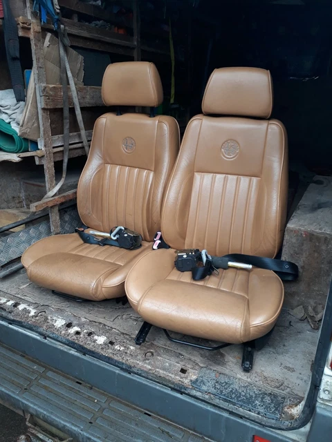 ALFA ROMEO 156 Tan Leather Seats , ideal for conversion to fit T25 or ...