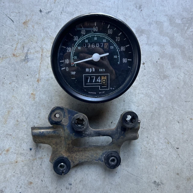 1981 - 1982 Honda XR250R Speedometer Gauge Odometer Trip Meter With ...