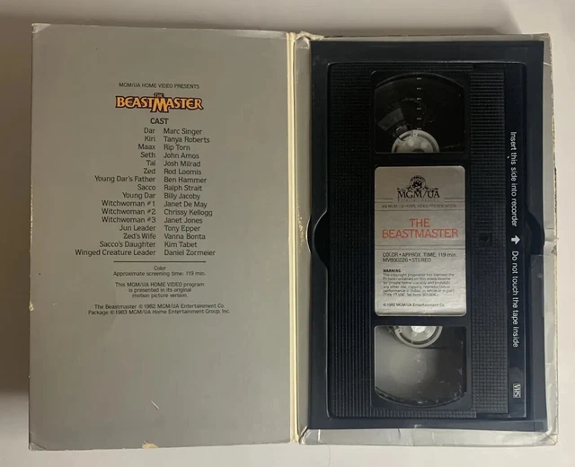 RARE LIVRE VINTAGE 1982 The Beastmaster MGM VHS EUR 13,44 - PicClick FR