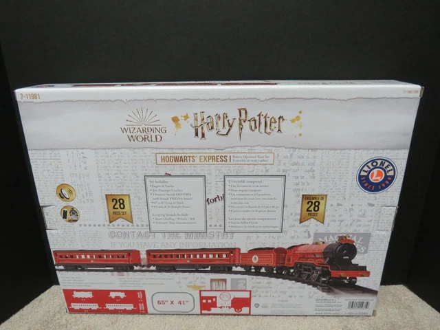 LIONEL HARRY POTTER Hogwarts Express Wizarding World 24 Piece Train Set ...