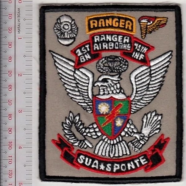 VIETNAM US ARMY Ranger 75th Infantry Regiment AbN 1st Battalion Sua ...