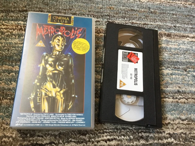 METROPOLIS - FRITZ Lang - Vhs Video £8.51 - PicClick UK