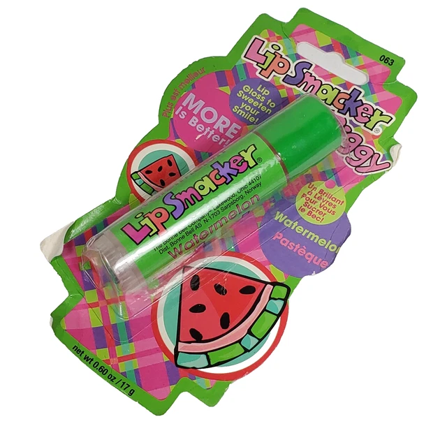 LIP SMACKER BIGGY Bonne Bell Watermelon Jumbo Balm Gloss Vintage Y2K 0 ...