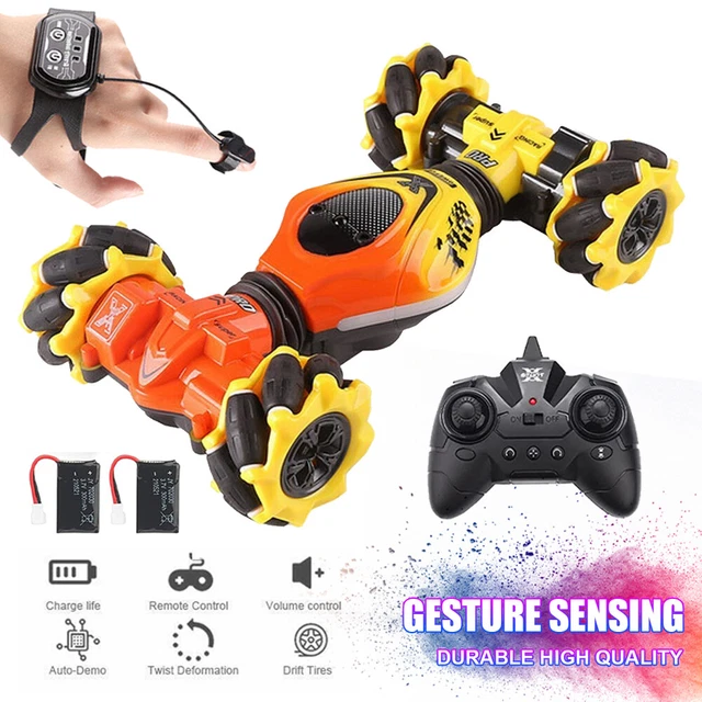 360° 4WD STUNT Car RC Hand Gesture Sensing Off-Road Remote Control Off ...