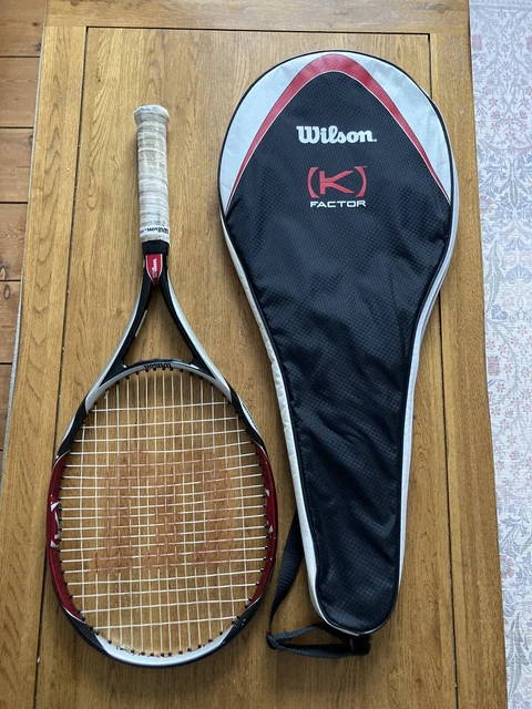 WILSON K FACTOR Tennis Racket - Surge Baseline Grip L3 (4 3/8) 100sq ...
