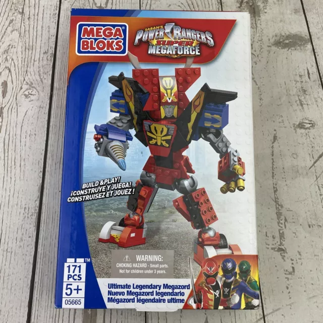 Mega Bloks Sabans Power Rangers Super Megaforce Ultimate Legendary