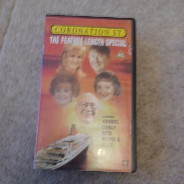 CORONATION STREET FEATURE Length Special VHS Video Cassette Supplied ...