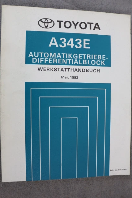 TOYOTA SUPRA A343E Automatikgetriebe Differentialblock 1993 ...