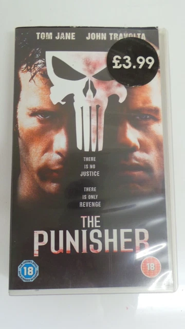 VHS VIDEO CASSETTE Movie The Punisher Tom Jane John Travolta 2005 EUR 17,39 - PicClick IT