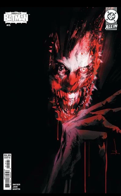 ABSOLUTE BATMAN #15 (DC Comics 2025) Jock Variant £5.18 - PicClick UK