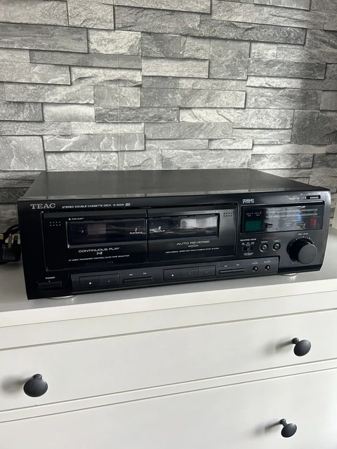 TEAC W-600R STEREO Double Cassette Deck £50.00 - PicClick UK