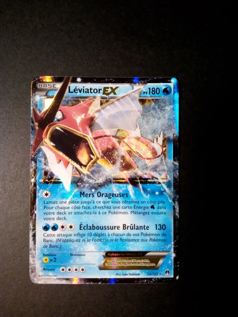 CARTE POKÉMON LÉVIATOR EX 26/122 XY9 Rupture Turbo EUR 17,99 - PicClick FR