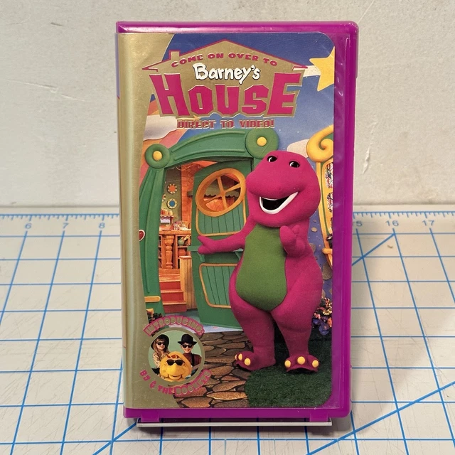 BARNEY - COME on Over to Barney’s House (VHS, 2000) - Direct To Video ...