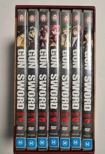 GUN X SWORD - Complete Series (Volumes 1-7) | 7-Disc DVD Box Set Anime ...