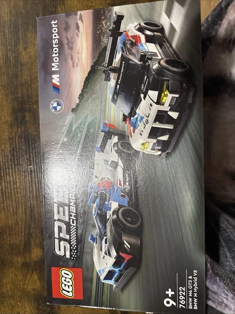 LEGO SPEED CHAMPIONS: BMW M4 Gt3 & BMW M Hybrid V8 Race Cars (76922) £ ...