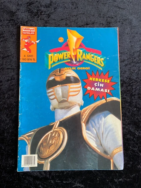 POWER RANGERS ORIGINAL VINTAGE TURKISH Middle East COMIC COMICS ...