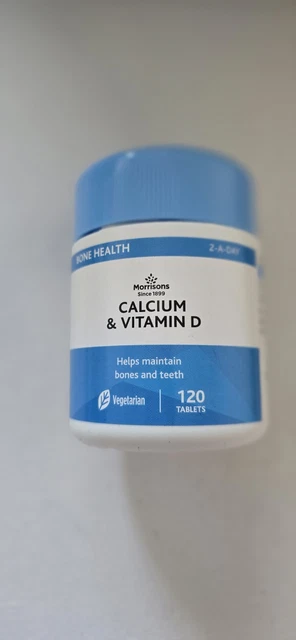 CALCIUM AND VITAMIN D - 120 tablets Final Sale! £1.50 - PicClick UK