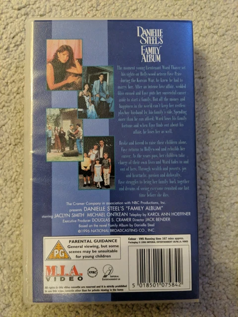 DANIELLE STEEL'S FAMILY Album VHS video EUR 5,84 - PicClick IT