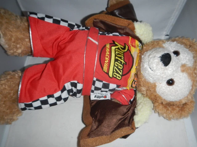 WALT DISNEY CARS Movie Racing Rust-eze Outfit Bomber Jacket 13" Duffy ...