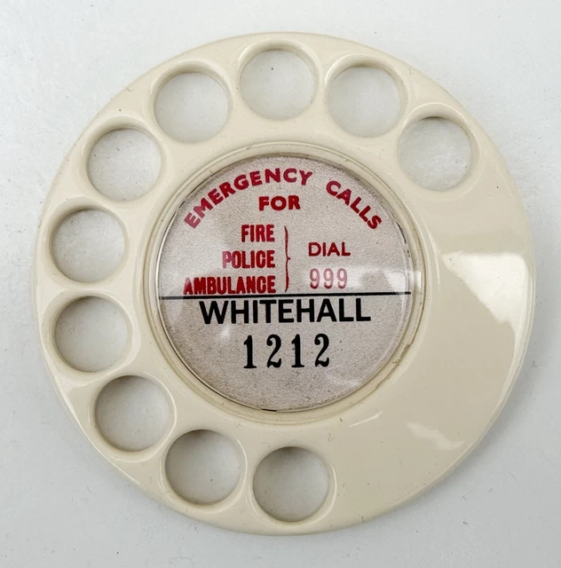 GENUINE IVORY 706 GPO telephone finger dial 1960s £10.26 - PicClick UK