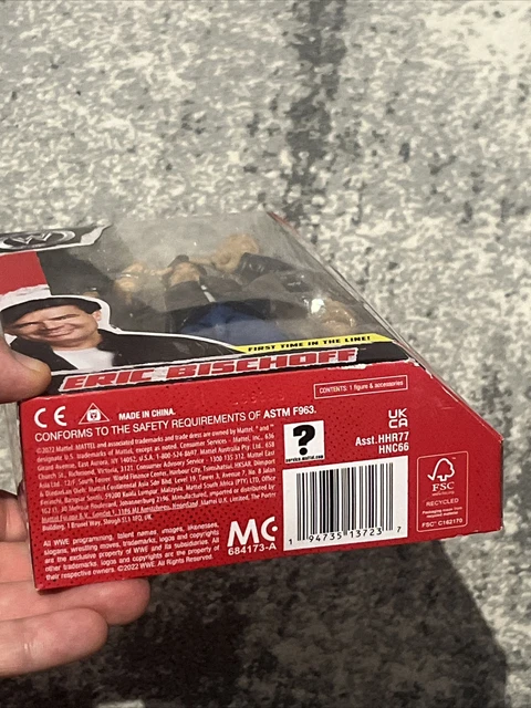 WWF / WWE Eric Bischoff Ruthless Aggression Elite New & Sealed Action ...