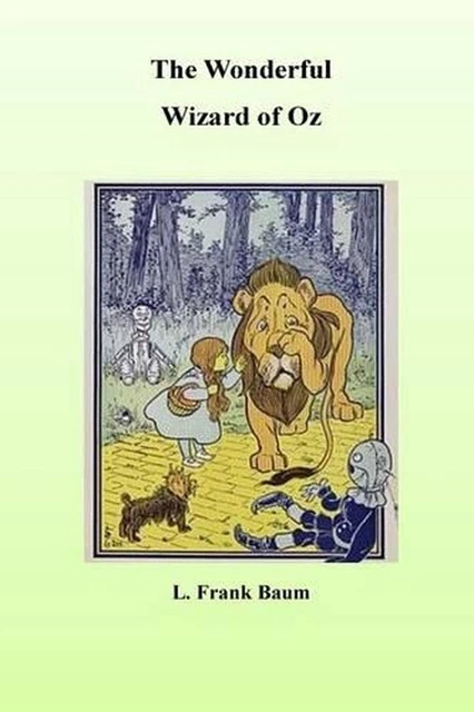 THE WONDERFUL WIZARD of Oz by Lyman Frank Baum (English) Paperback Book ...