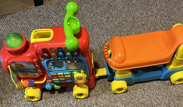 VTECH SIT-TO-STAND ULTIMATE Alphabet Train Learning Development Toys ...