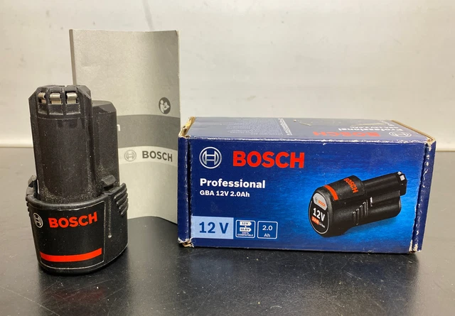 BOSCH GENUINE GBA12V 12v Cordless Li-Ion Battery 2Ah EUR 46,10 ...