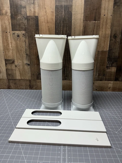 HISENSE PORTABLE AIR Conditioner Ac Window Vent Kit Dual System Full ...