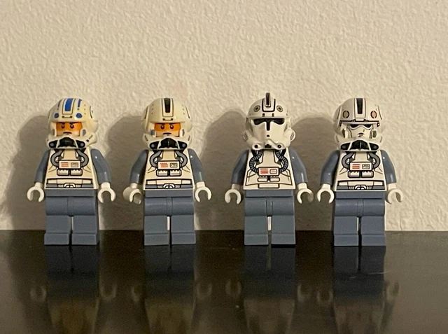 LEGO STAR WARS Clone Trooper Pilots Bundle - 4x Minifigures - Genuine ...